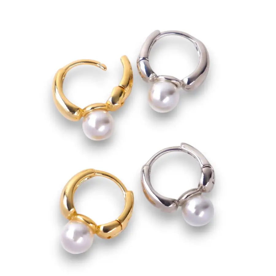 Creolen mit Perlen hier bequem online kaufen! SHELAGO